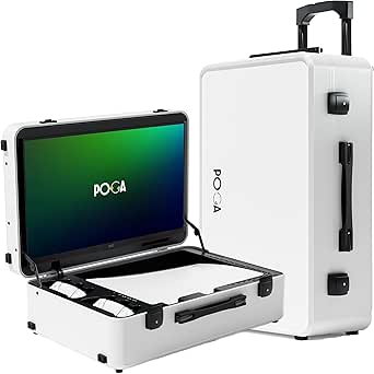 POGA Lux White - Gaming Case (compatible with Playstation 5), Portable ...