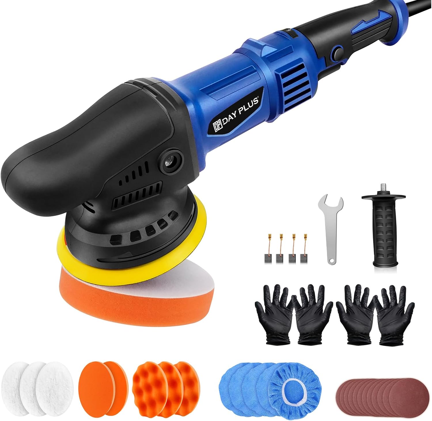 HSHa Dual Action Polier 980W, Exzenter poliermaschine für Autos und ...