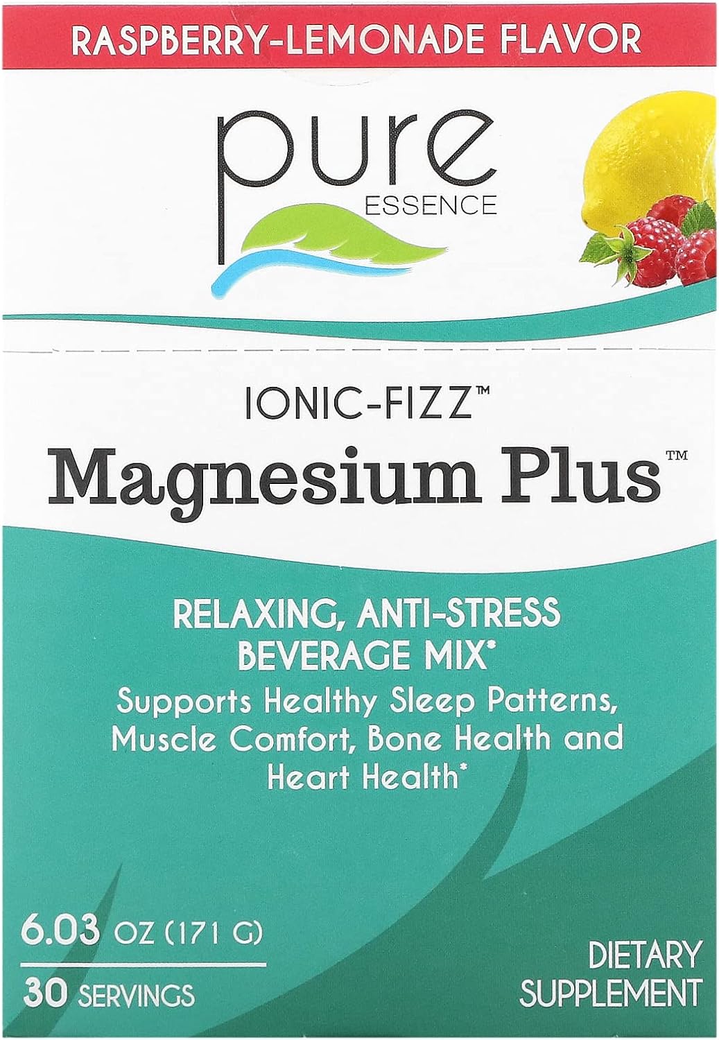 Amazon.com: Pure Essence Labs Ionic-Fizz Magnesium Plus Stick - The ...