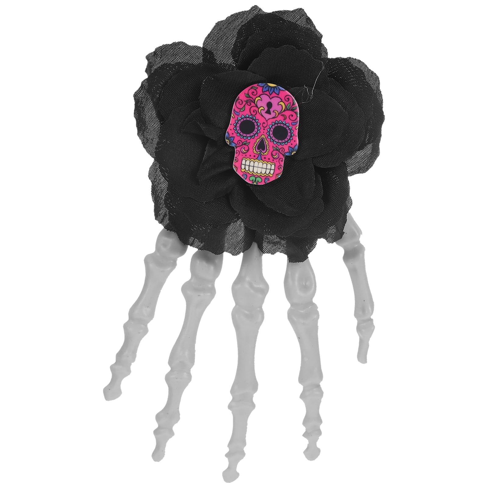 Hair For Halloween Skeleton