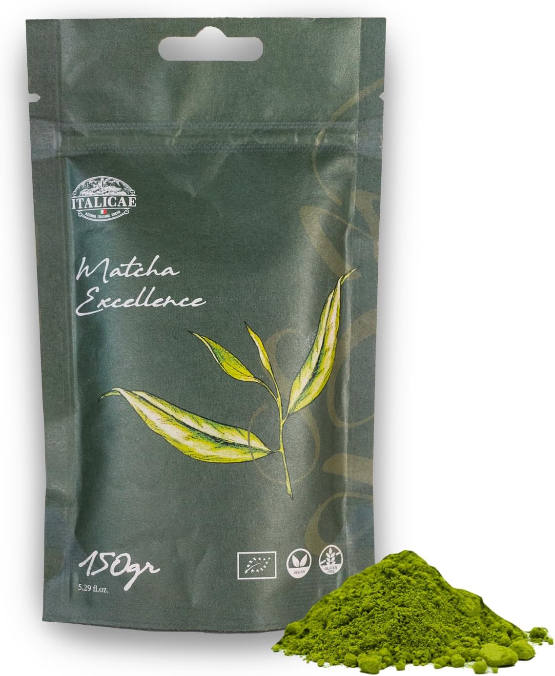 ITALICAE EXCELLENCE puro te verde matcha - mix di the matcha in polvere ...