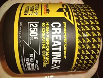 Amazon.com: Primaforce Creatine-X 250 Grams - High-Performance 10 ...