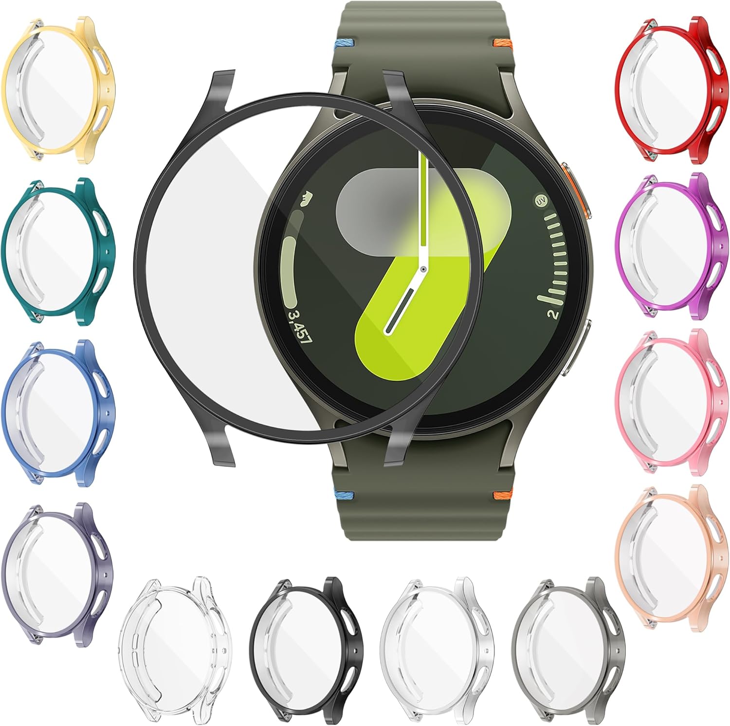 Amazon.com: [12 Pack] YUVIKE Watch Screen Protector for Galaxy Watch7 ...