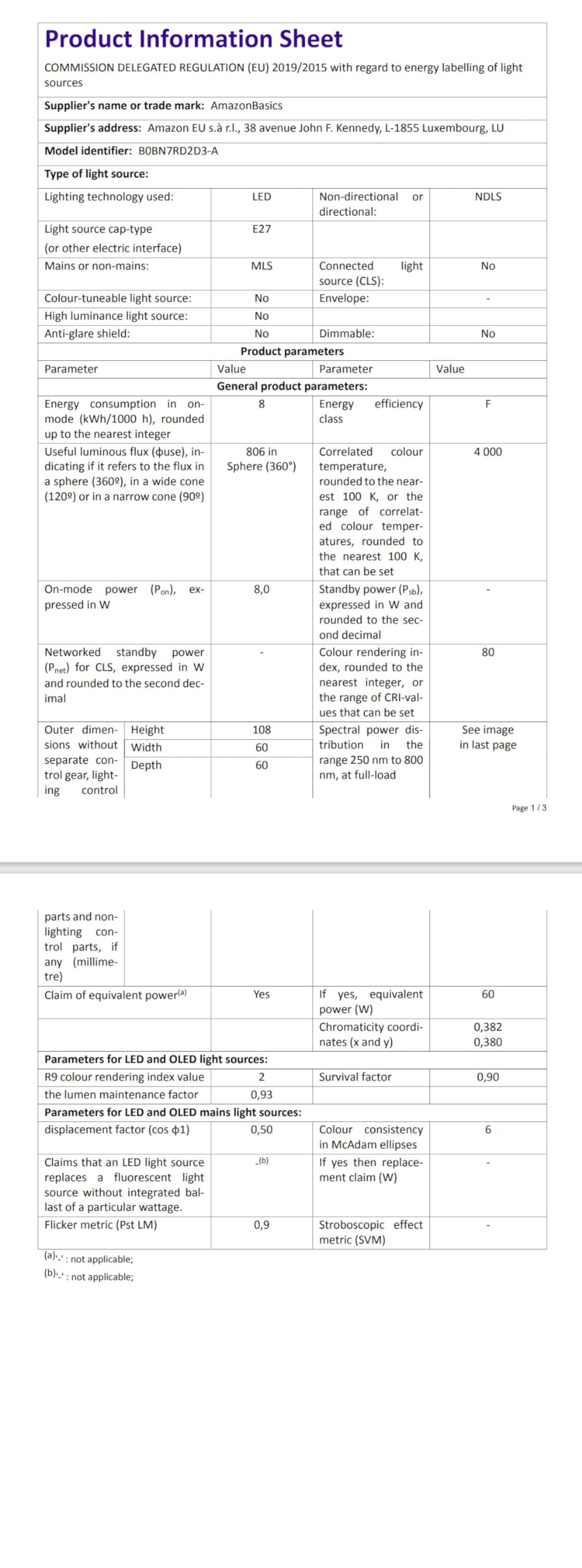 Silverline Work Light 60 W UK (834773) : Amazon.co.uk: DIY & Tools