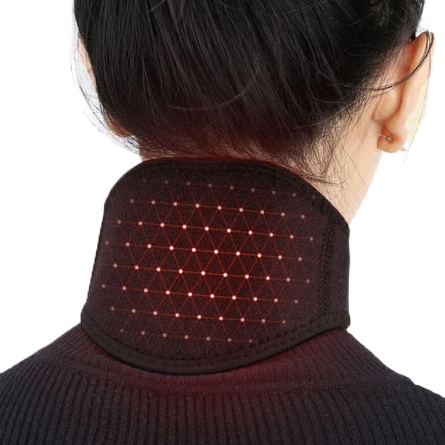 Amazon.com: COPPER HEAL Neck Brace Support - Natural Magnet Heating Pad ...