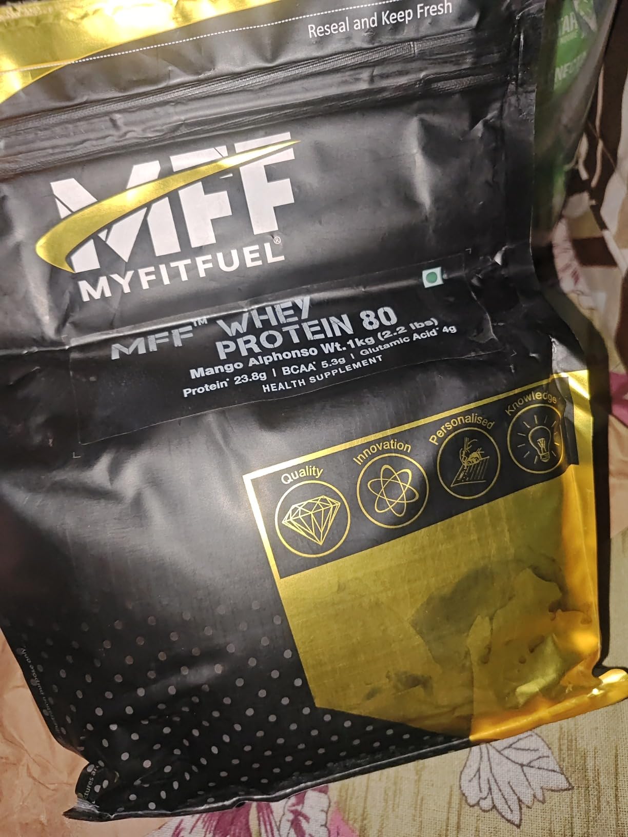 MyFitFuel MFF Whey Protein 80 | 1Kg, 30 Servings (Rich Chocolate ...