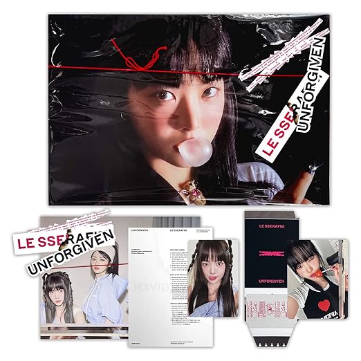 LE SSERAFIM - 1st Studio Album [UNFORGIVEN] (Weverse Albums ver. - B ...