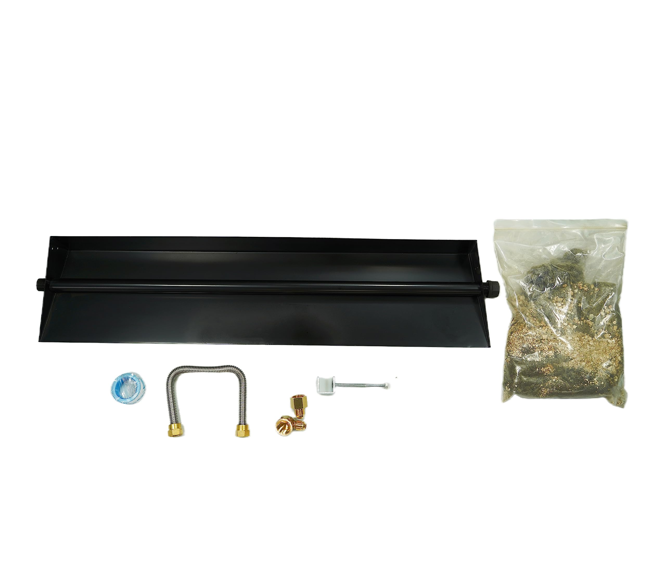 Amazon.com : Americangaslos 18"-24" Burner Pan for Gas Fireplace Gas ...