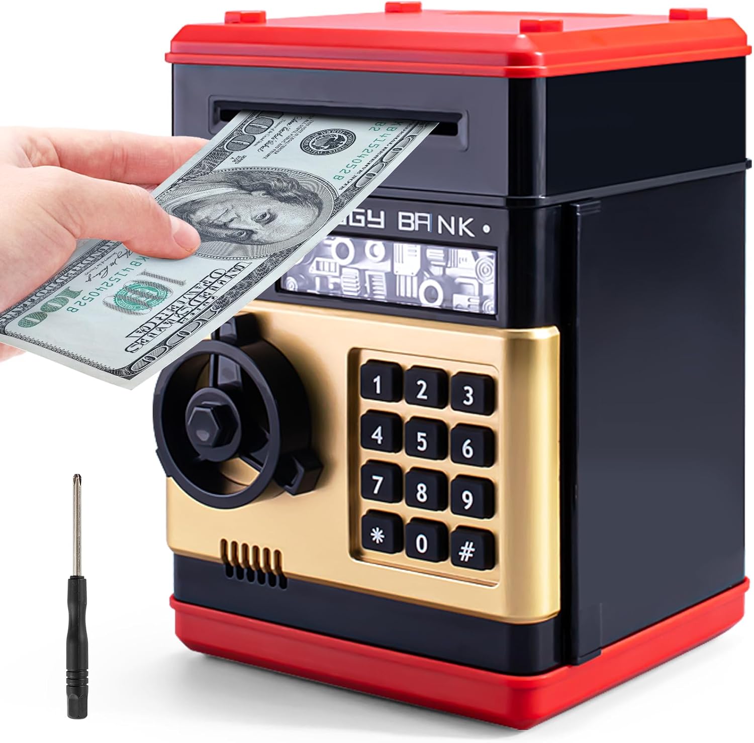 Piggy Bank for Boys Girls, PhilaeEC Upgraded Electronic Money Saving ...