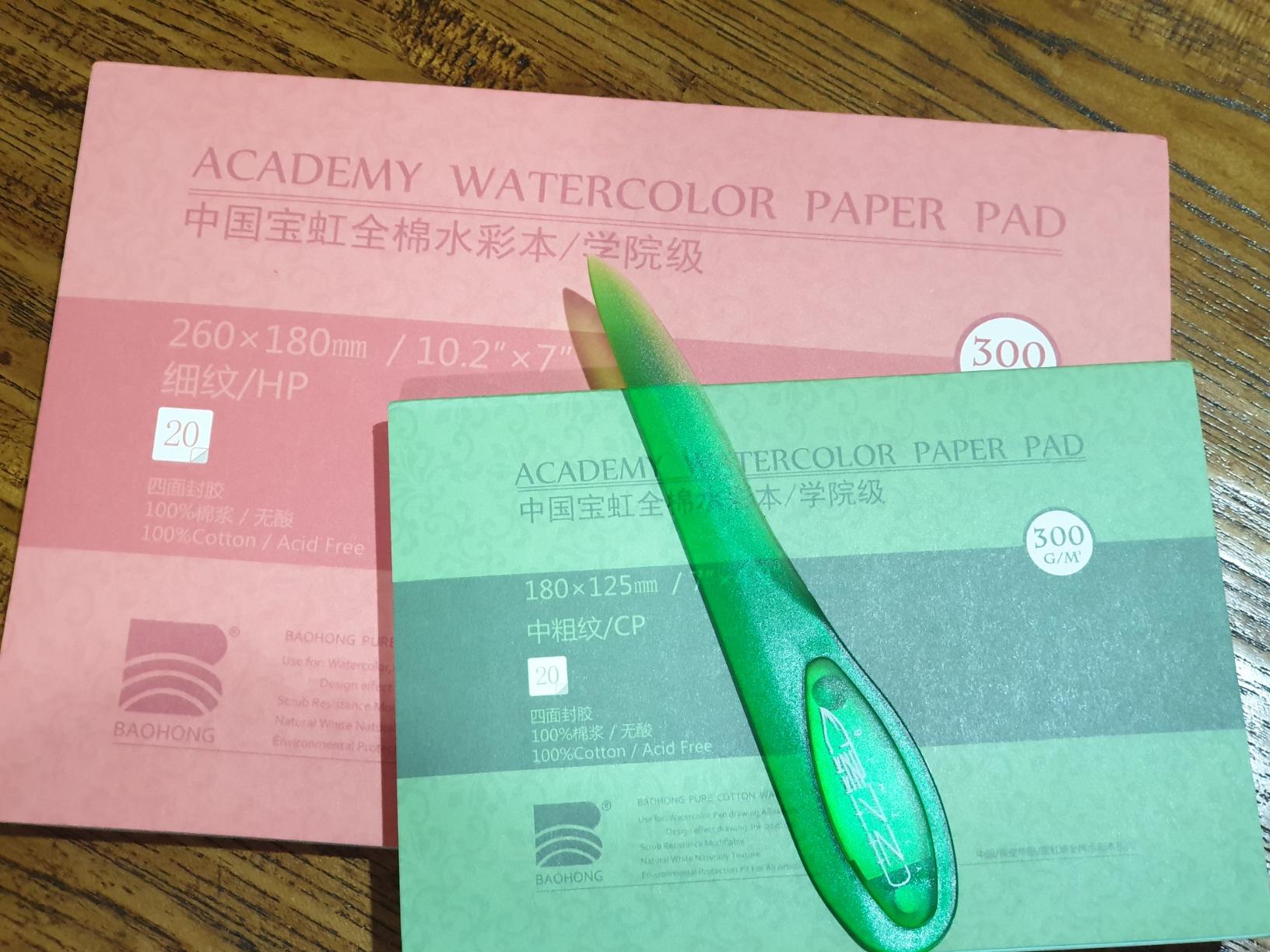 MEEDEN 5X7" Watercolour Paper Textured Surface Watercolour Pad, Cold ...