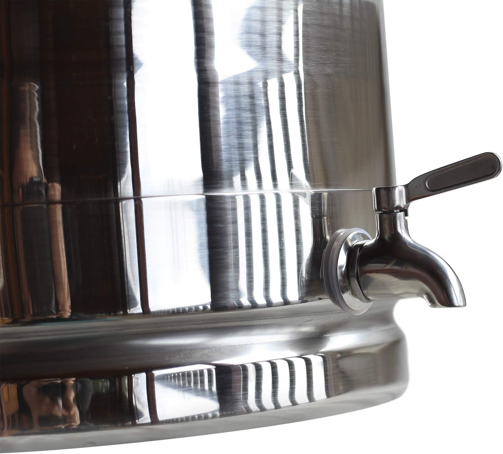 Amazon.com: Stainless Steel(304 Grade) Milk, Maple Syrup Transport Cans ...