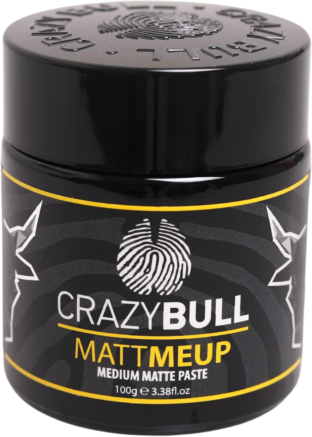 Crazy Bull Hair Paste MattMeUp - Natural Matte Finish with Medium Hold ...