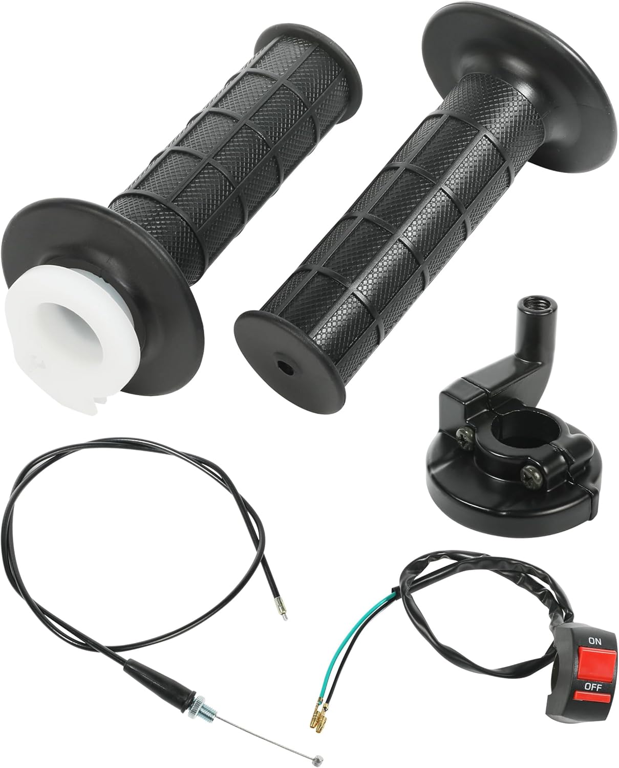 Amazon.com: Unifizz 22mm Mini Bike Throttle Kit - Improve Bike Handling ...