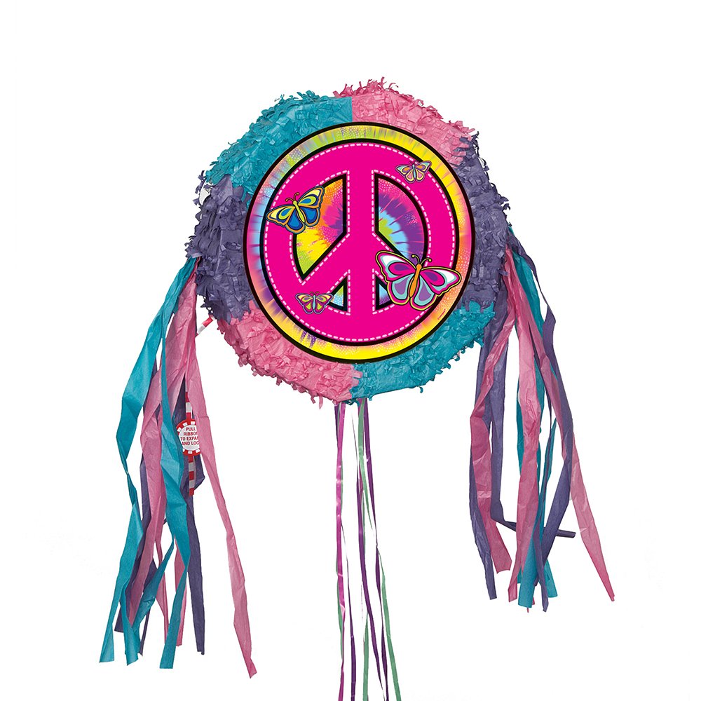 Mini Peace Sign Pinata, Pull String : Amazon.in: Toys & Games