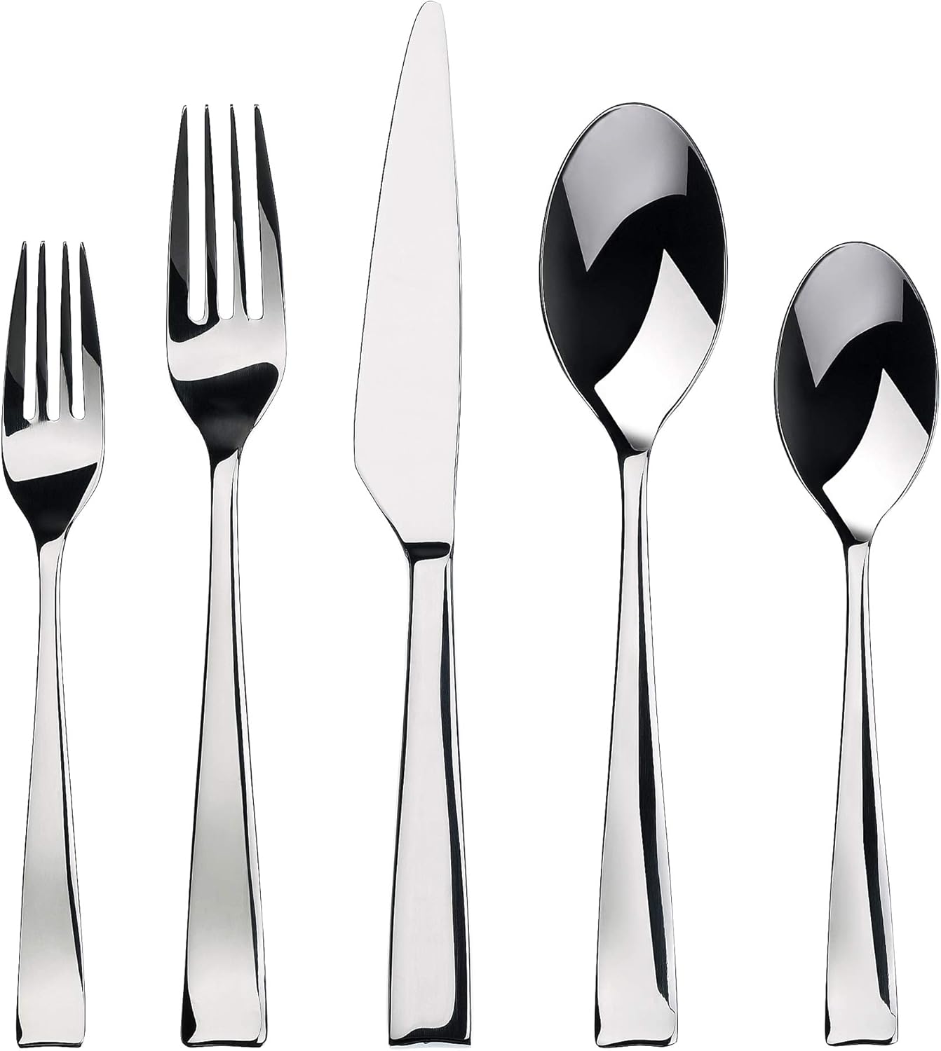 Amazon.com | Gourmet Settings 20-Piece Silverware Strand Collection ...