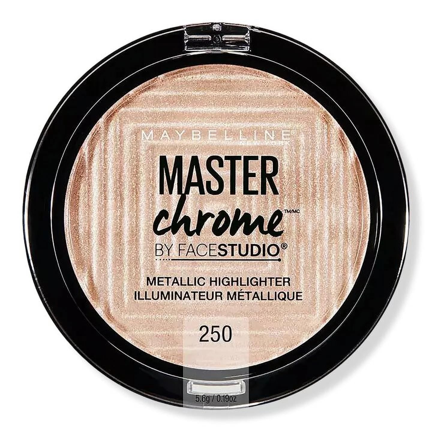 Amazon.com: Maybelline Master Chrome Metallic Highlighter, Molten Pearl ...