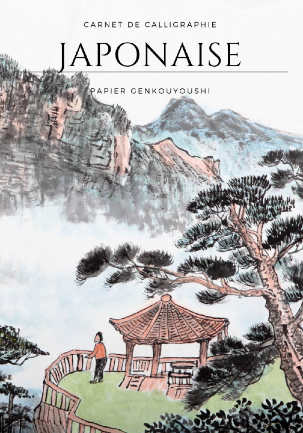 Buy Carnet de calligraphie japonaise: Cahier de papier Genkouyoushi ...
