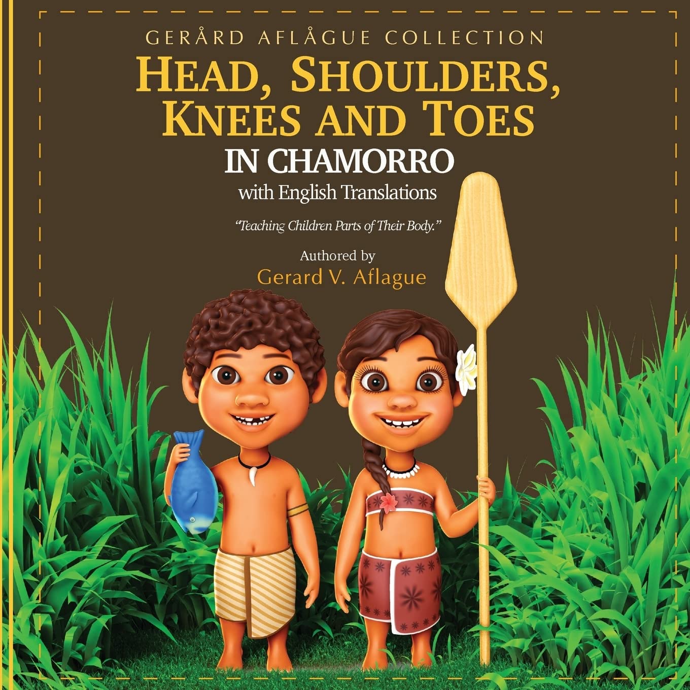 Head, Shoulders, Knees, and Toes in Chamorro with English Translations ...