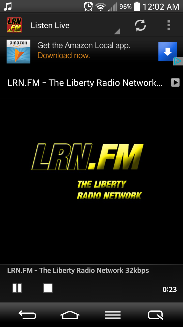 Liberty Radio Mobile (LRN.FM) - App on Amazon Appstore