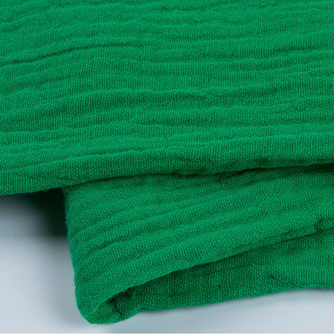 EDGEAM Baumwollstoff Musselin Stoff Double Gauze Breite 135cm Baumwolle ...