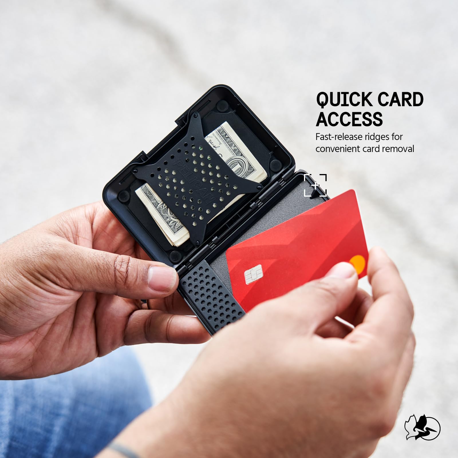 Snapklik.com : Pelican Magnetic Wallet & Card Holder RFID Blocking ...
