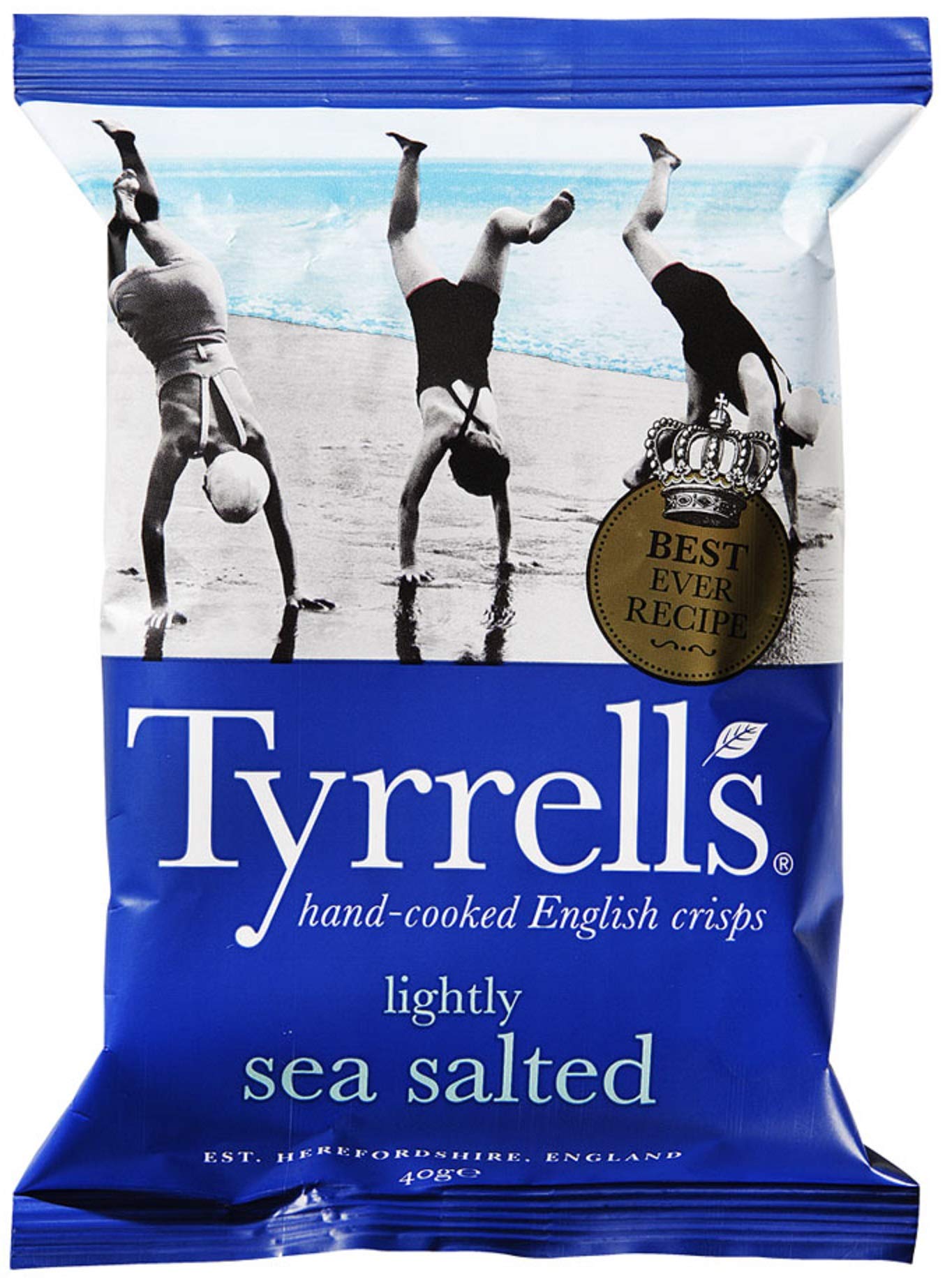 Amazon.com: Tyrrell lightly Sea Salt Potato Chips 40gX6 bags