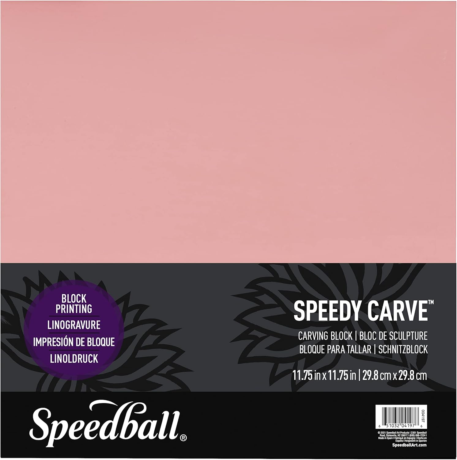 Amazon.com: Speedball 11-3/4 in. x 11-3/4 in. Speedy-Carve Linocut ...
