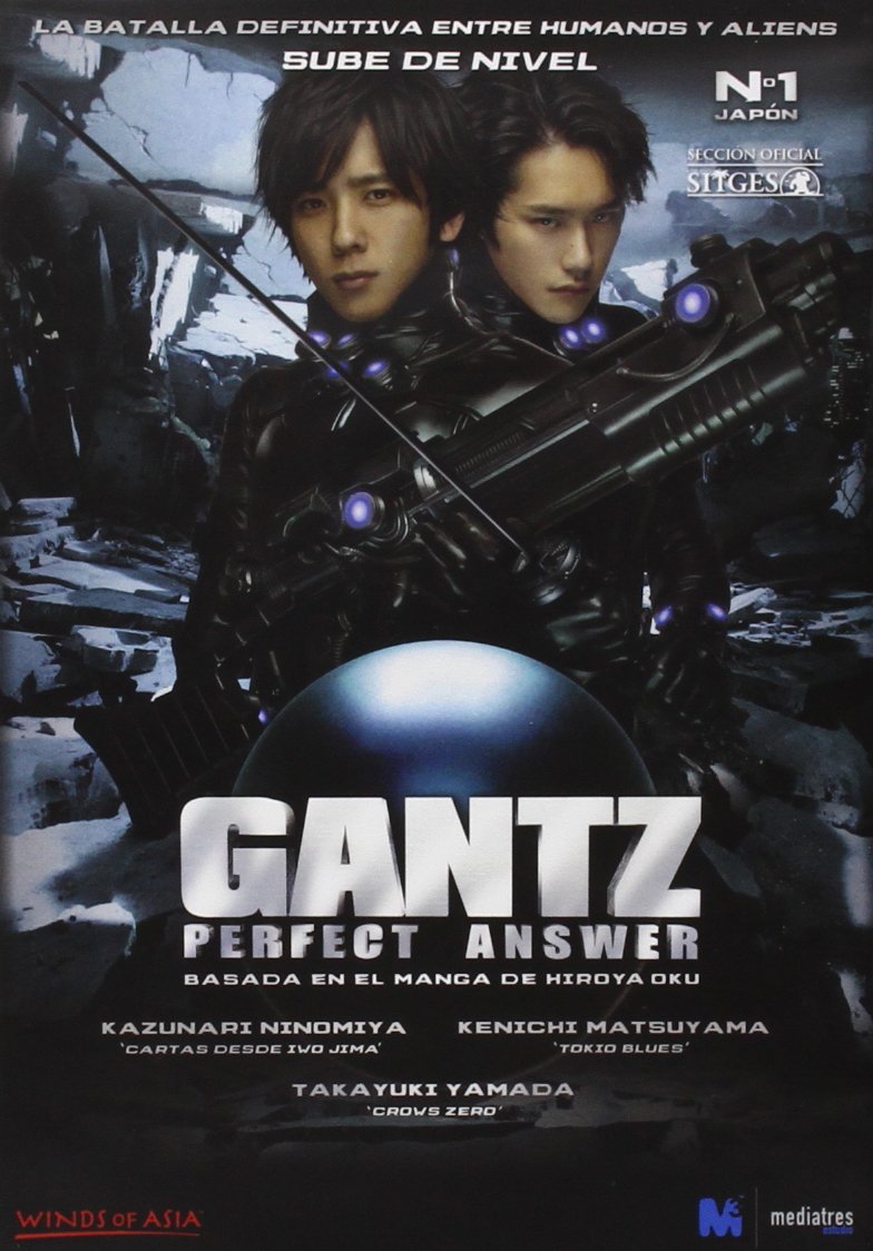 Gantz 2: Perfect Answer [DVD]: Amazon.es: Kazunari Ninomiya, Ken'Ichi ...