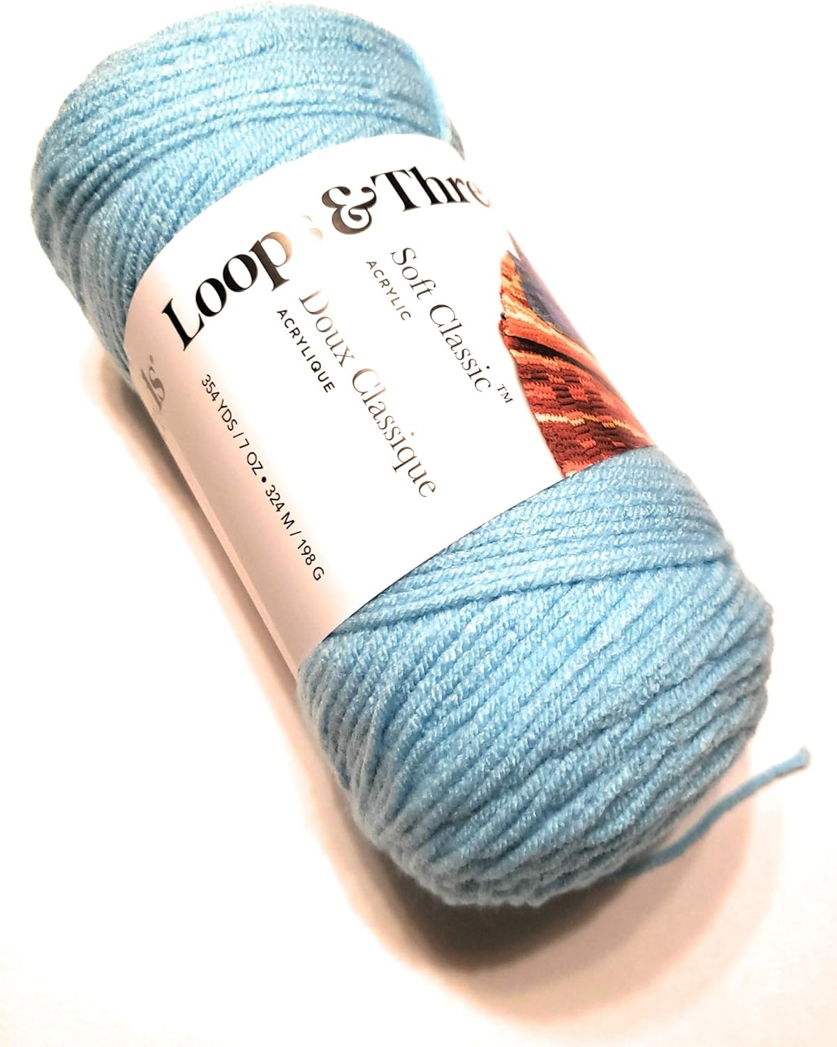 Amazon.com: Soft Classic Yarn by Loops & Threads - 354 Yards - Weight ...