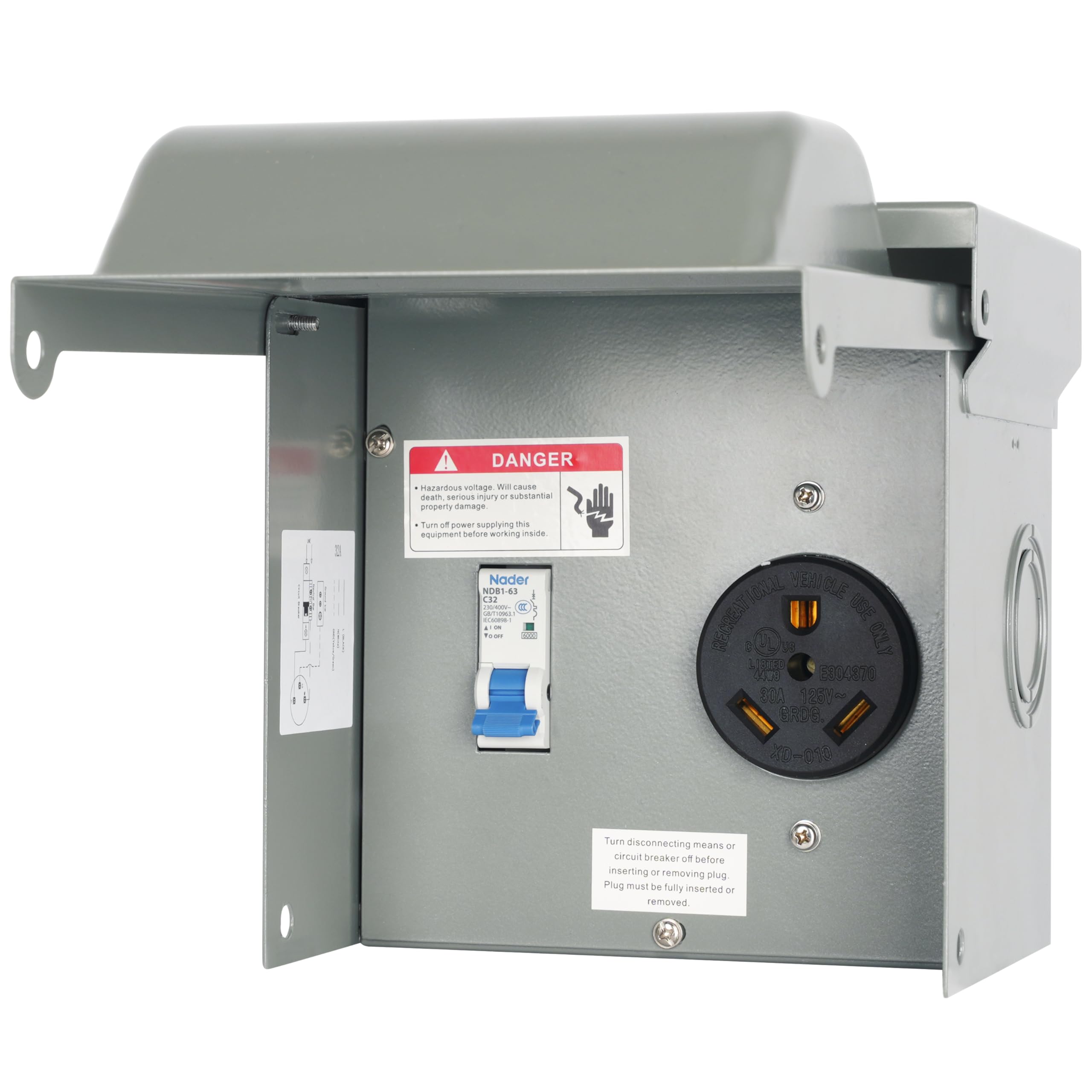 Tocretoare Temporary Power Outlet Panel, Power Circuit Breaker Panel ...