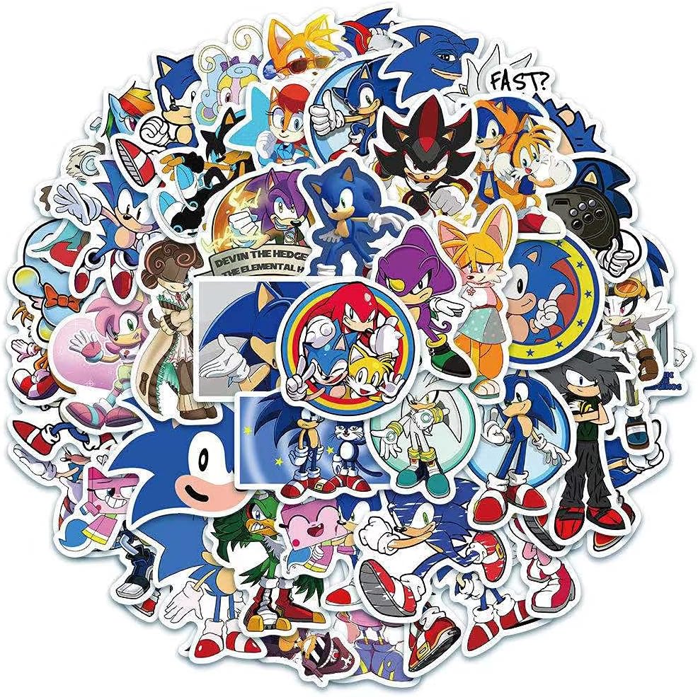 Amazon.com: Sonic The Hedgehog Sticker Pack Ultimate Set ~ 600+ Sonic ...