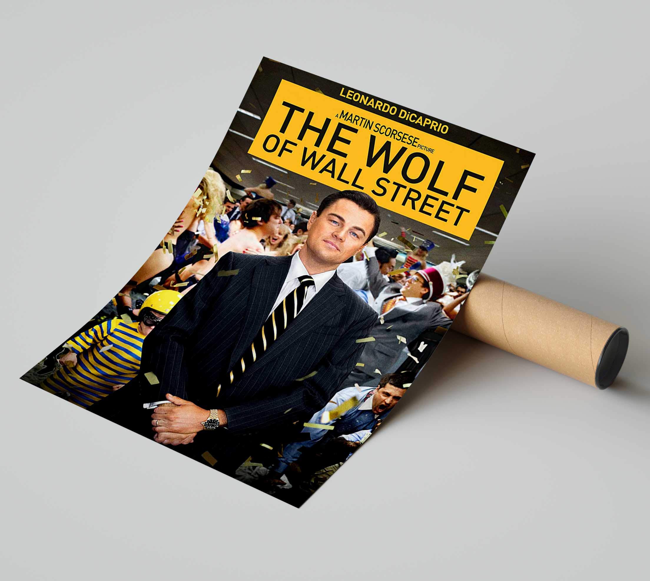 Leonardo Dicaprio Wolf Of Wall Street Poster The Wolf Of Wall Street