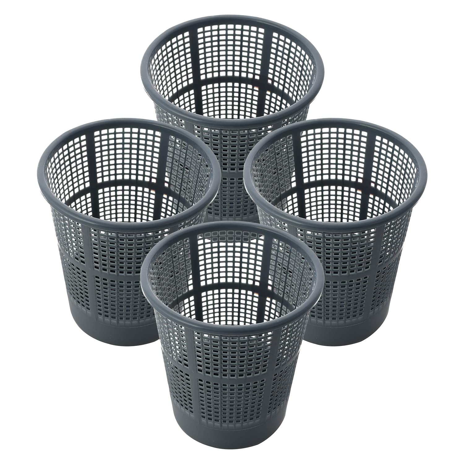 Kuber Industries Mesh Dustbin|Plastic Open Garbage Basket|Portable ...