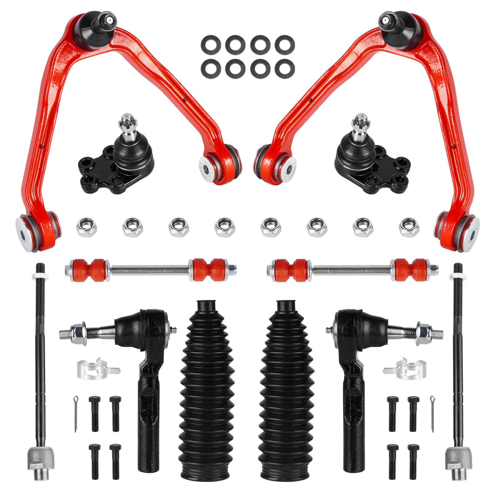 Amazon.com: TadaMark Front Upper Control Arm with Ball Joints ...