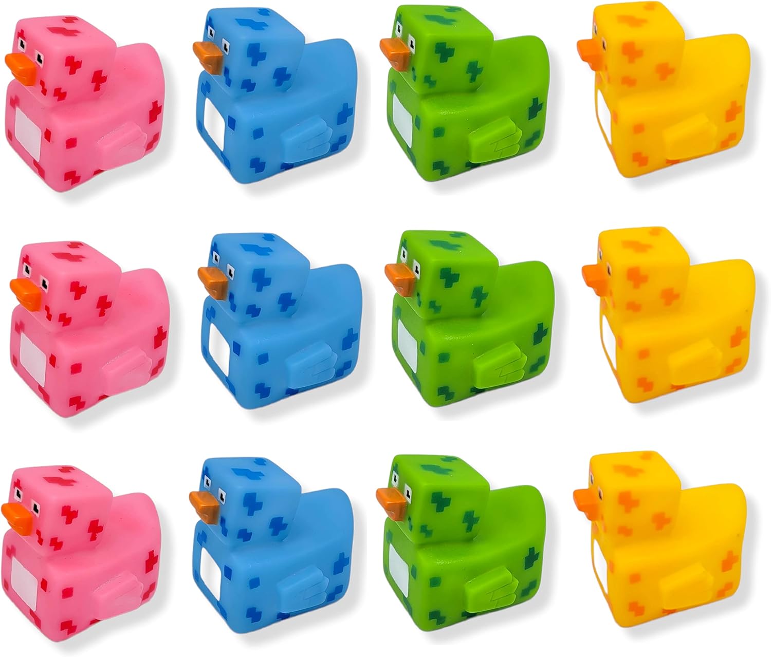 Amazon.com: Cool Rubber Ducks (2") Standard Size. (12 Pack) Cute Duck ...