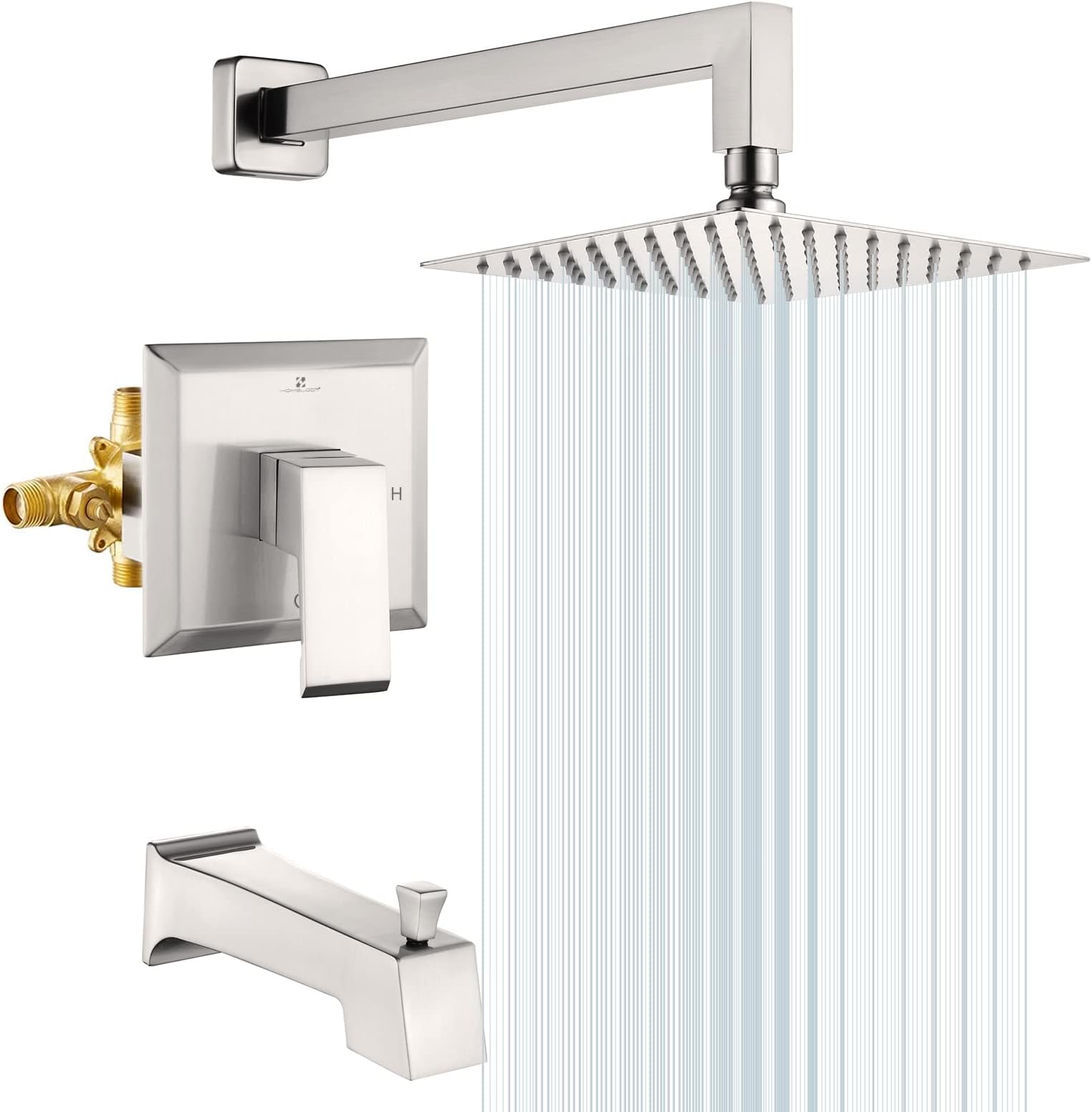 HOMELODY Faucet 08017-BTCPGUSFTZT MultiChoice Shower Valve Body for ...