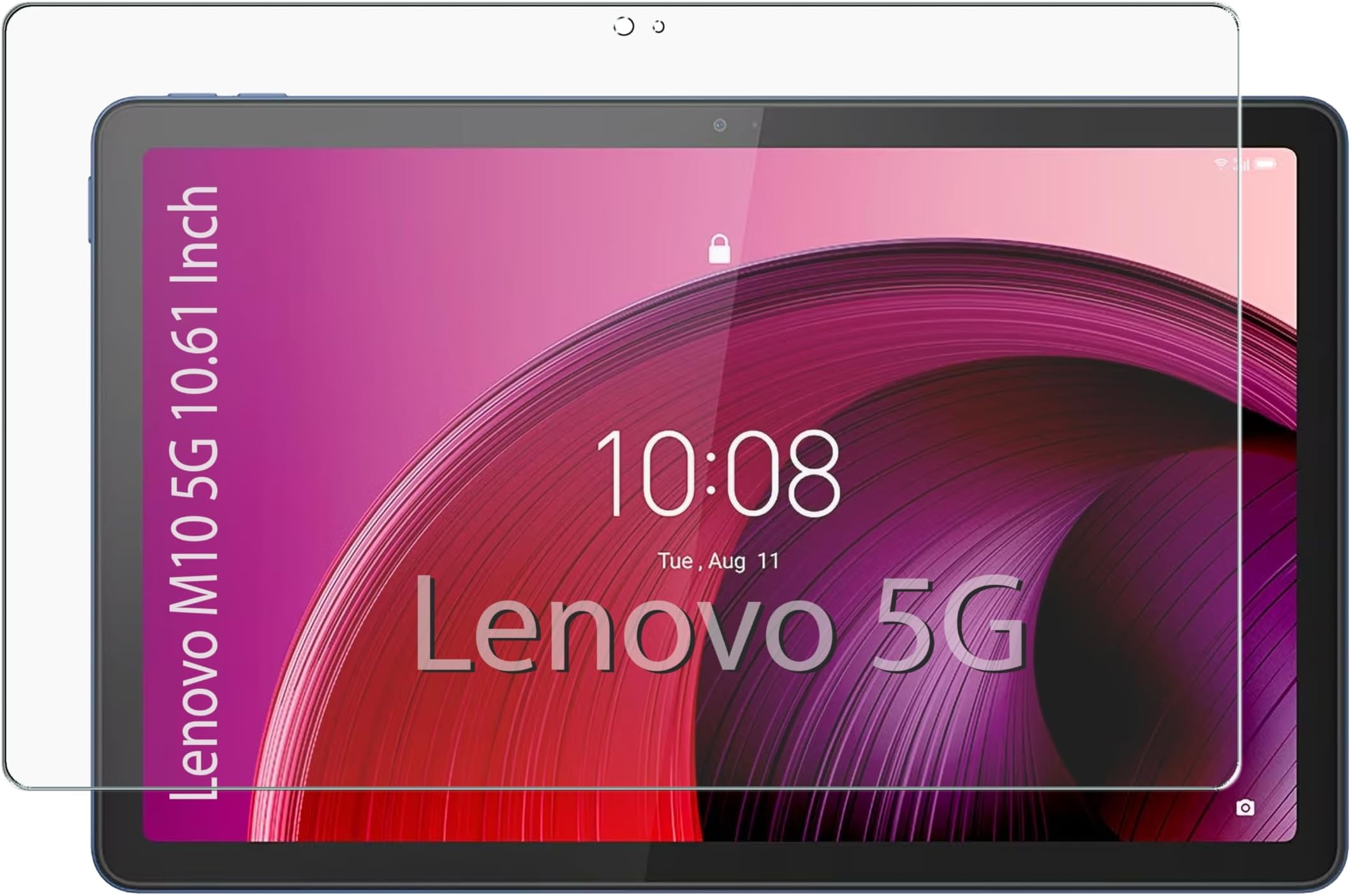 naxton® Screen Guard for Lenovo Tab M10 5G 10.6" [Bubble Free], [Anti ...