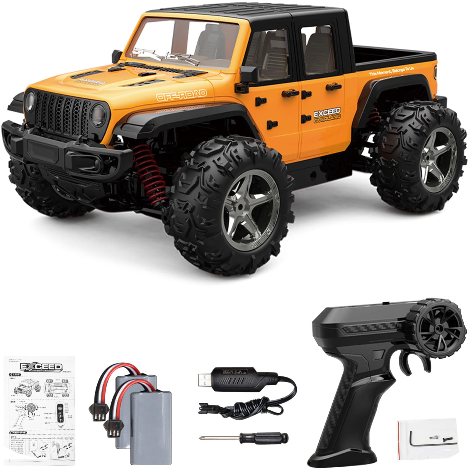Snapklik.com : Captainrc 1: 20 Full Scale High Speed RC Racing Four ...