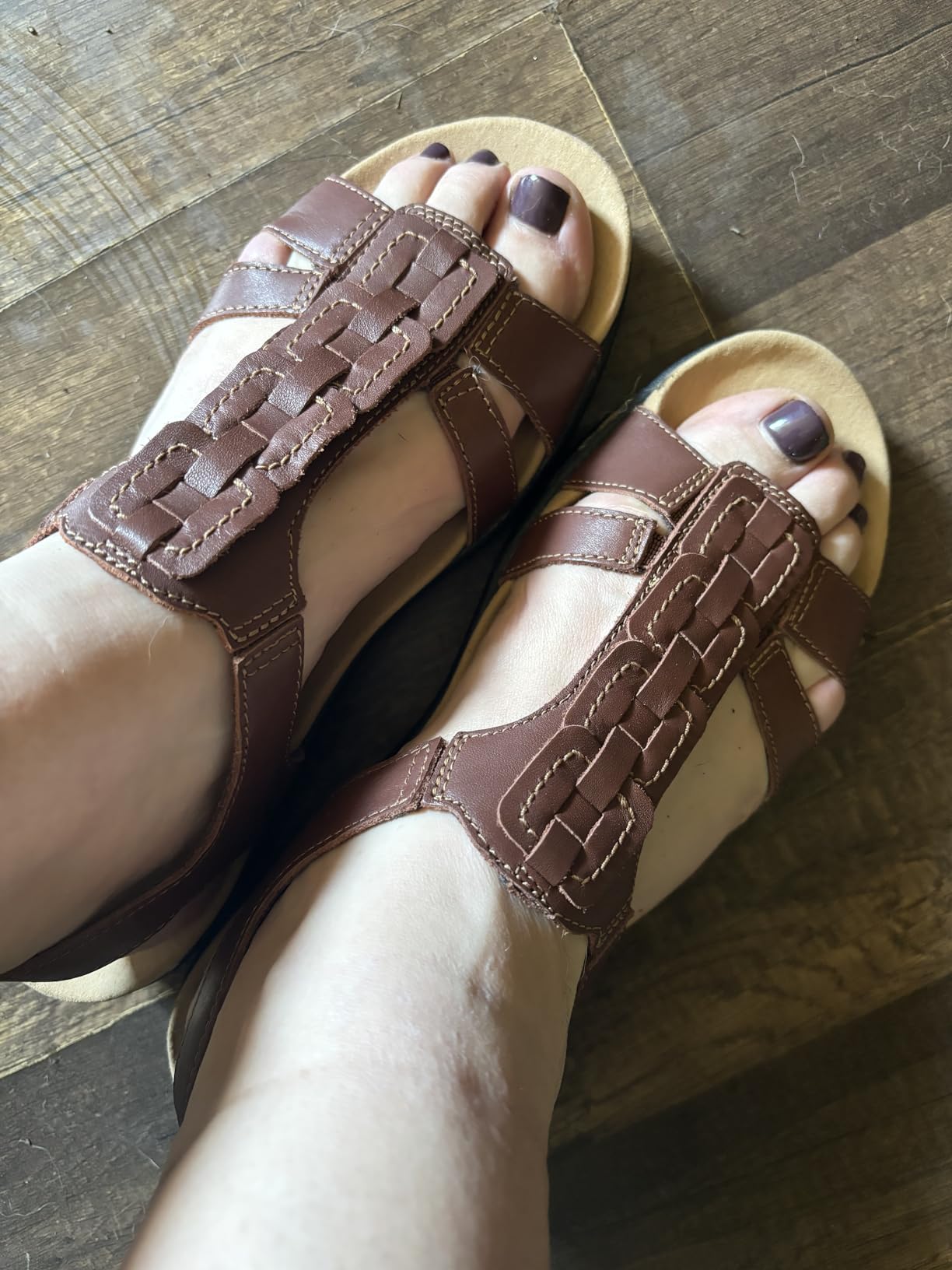 Amazon.com | Clarks Women's Laurieann Kay Flat Sandal | Flats