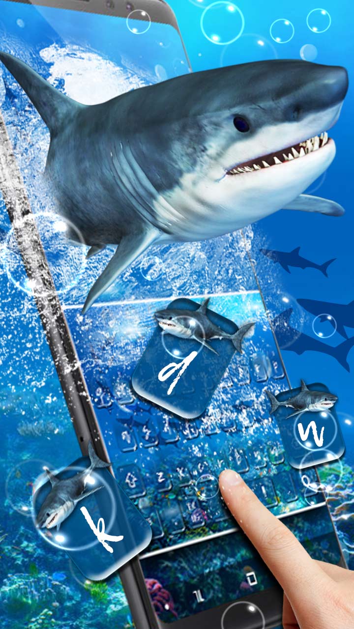 Ocean Shark Keyboard Theme - App on Amazon Appstore