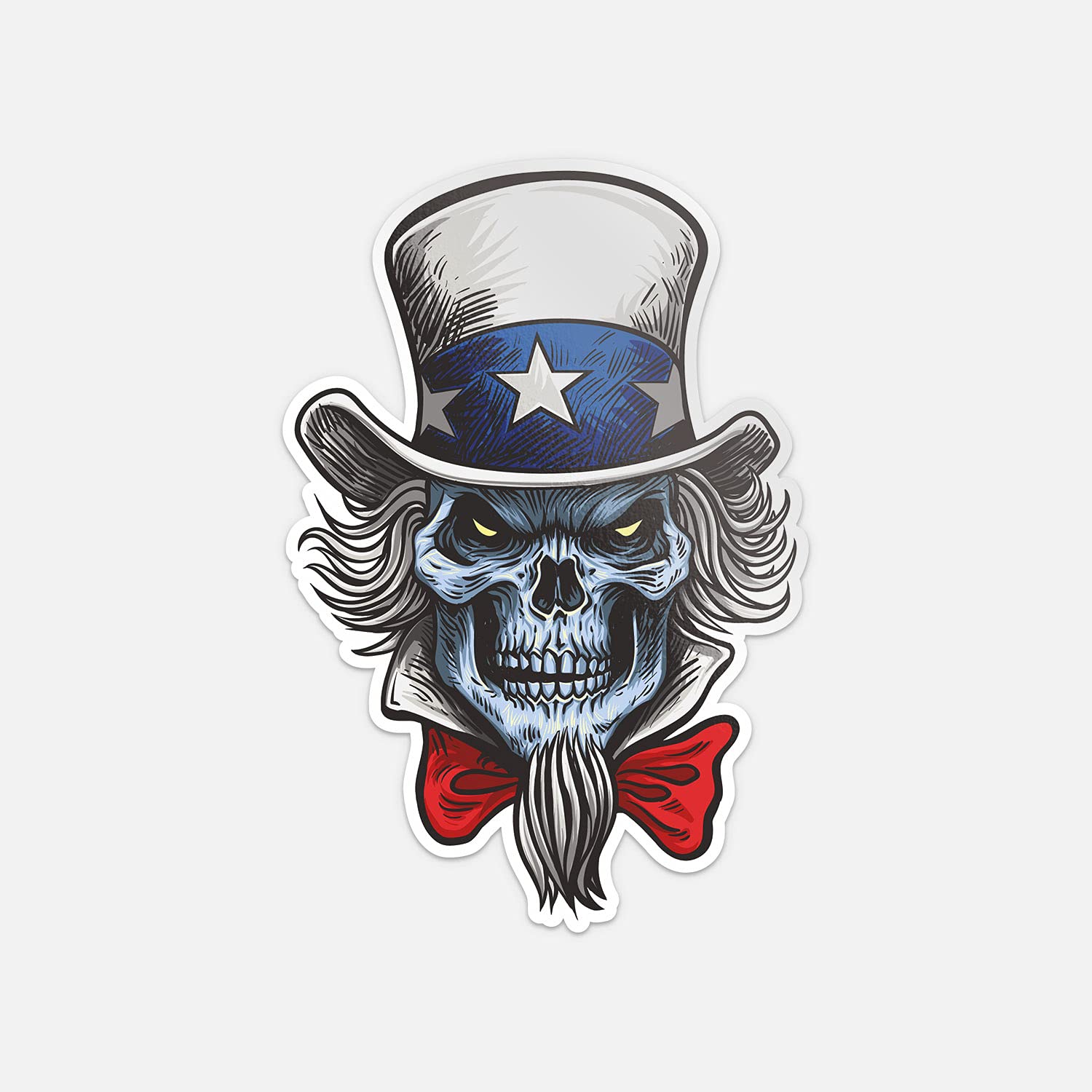 Uncle Sam Skull Tattoos