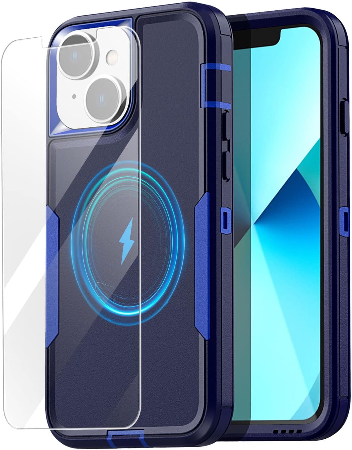 Amazon.com: AICase Magnetic Case for iPhone 13,Suppor Magnetic Car ...