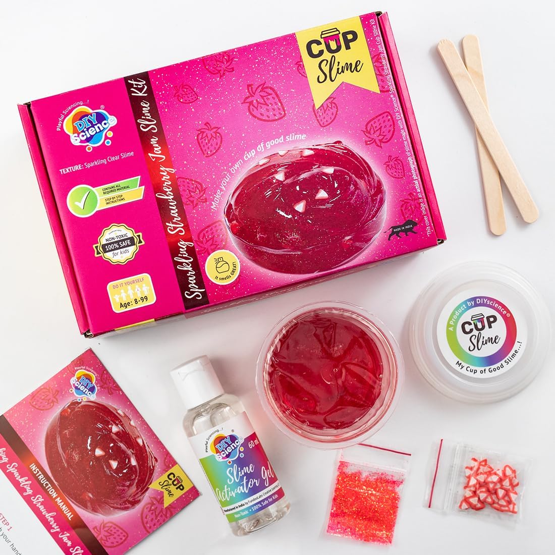 Buy EKTA Monster Slime Lab | Non-Toxic | Toy for 8 Years | Slime Lab ...