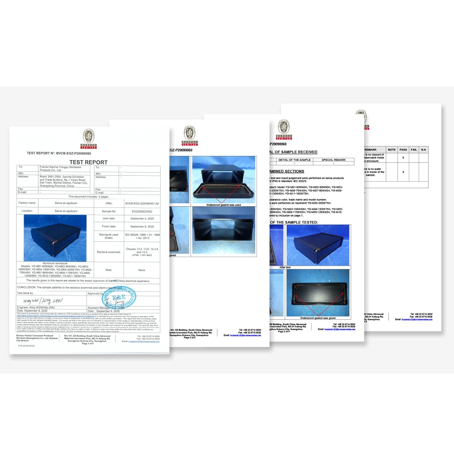 Buy YONGUKETI Universal IP68 Box Project Aluminum Enclosure ...