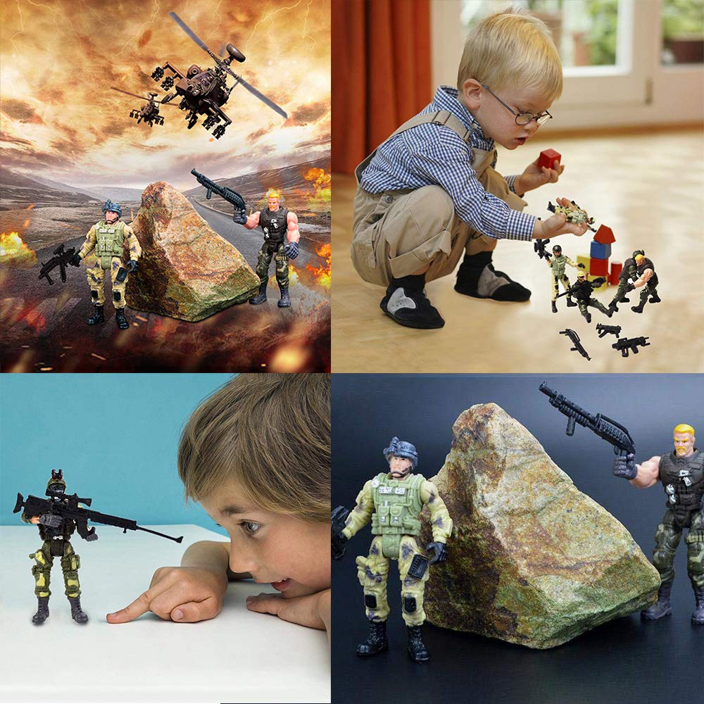 Excite Army Soldiers Action Figure Set, 15 Pieces