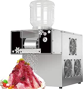 Amazon.com: TXMACHINE Snow Ice Machine Electric Snowflake Ice Maker ...