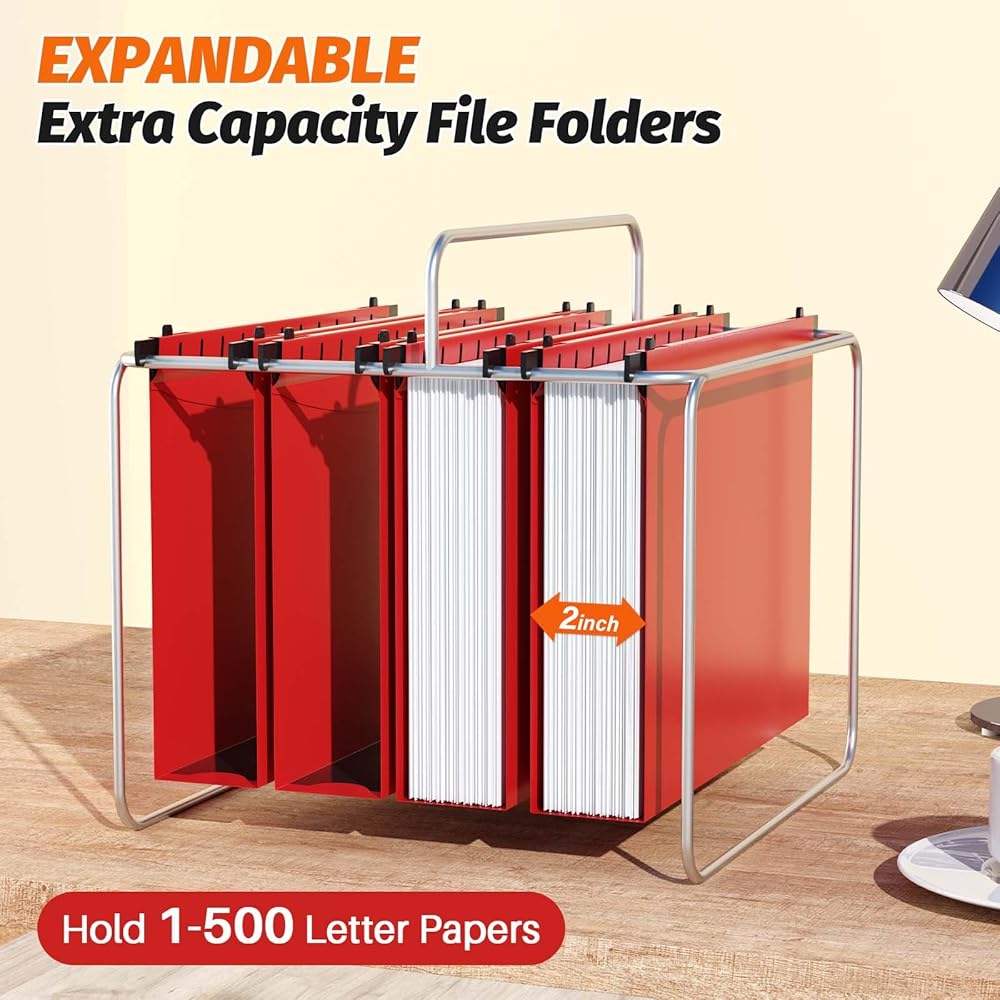Extra Capacity Plastic Hanging File Folders,12 Pack Philippines | Ubuy