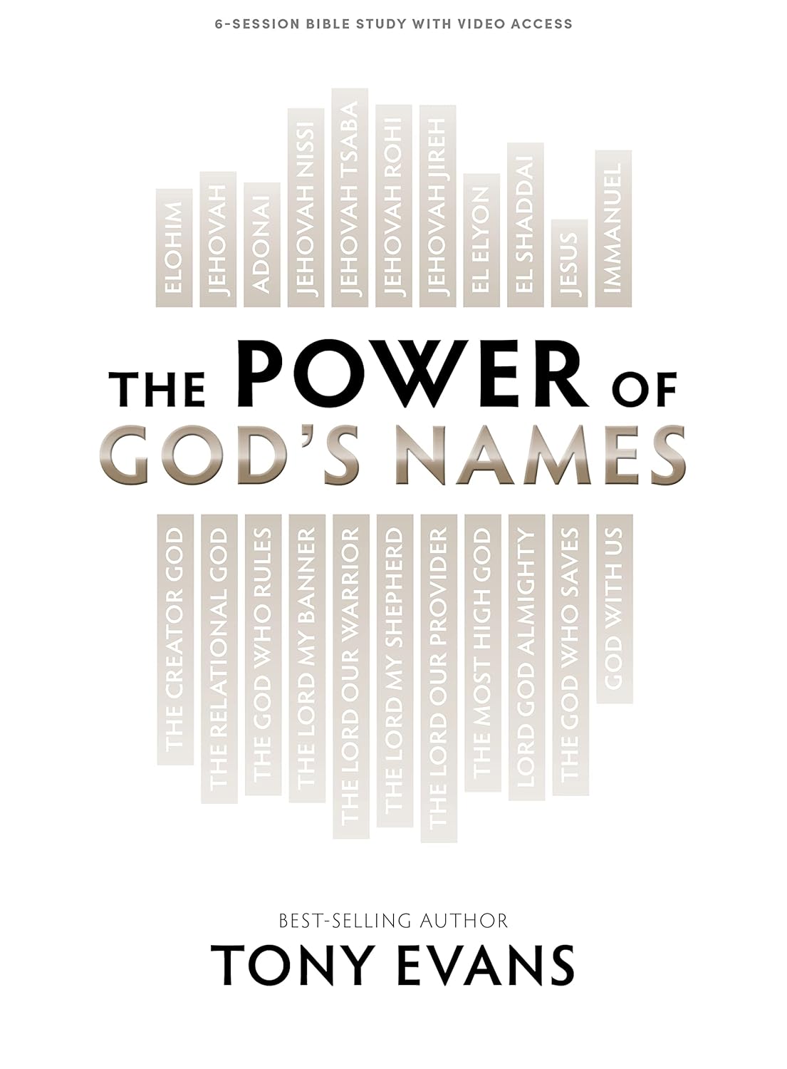 The Power of God's Names - Bible Study Book with Video Access Featuring ...
