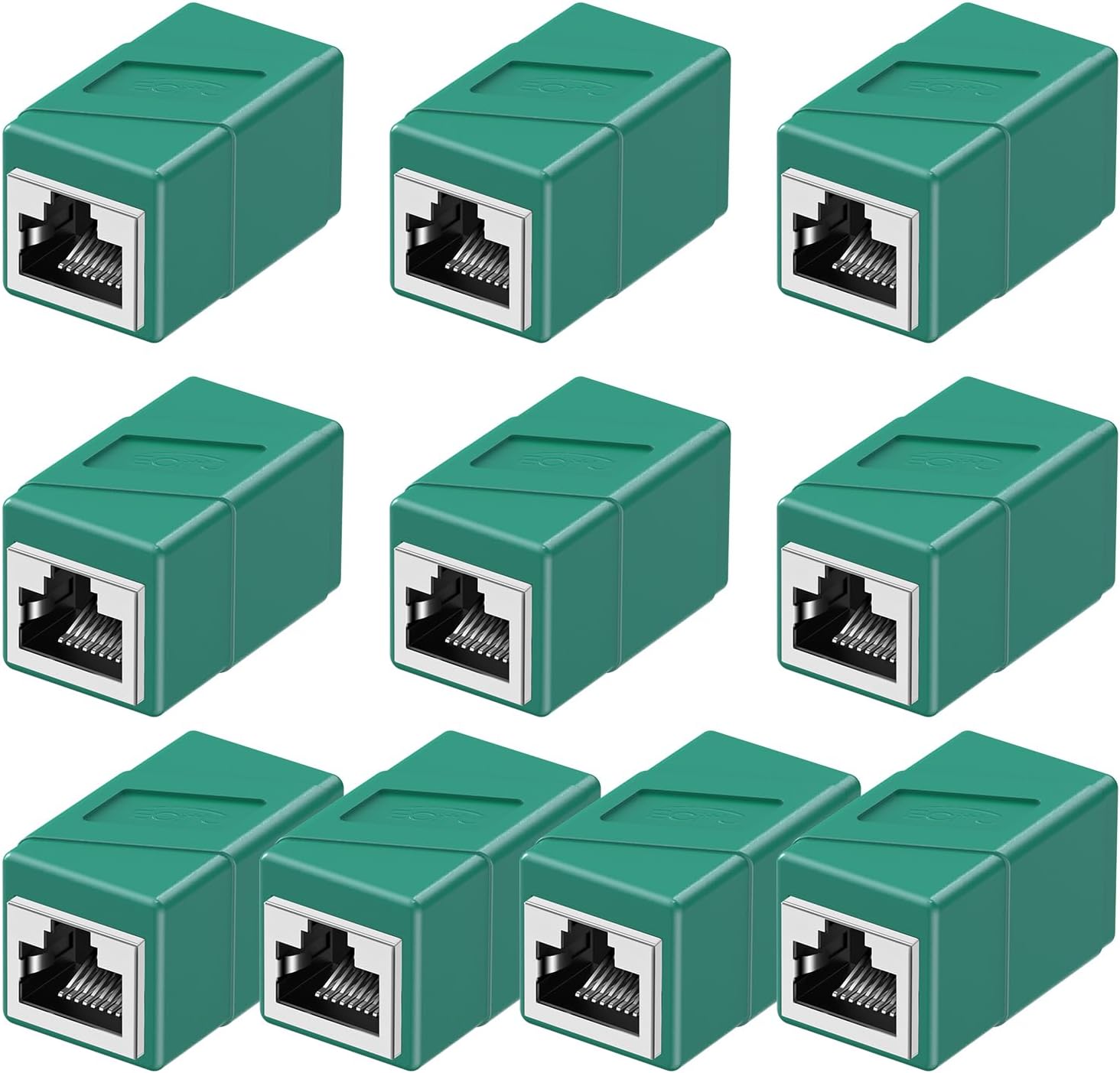 Amazon.com: RJ45 Coupler, 10 Pack Ethernet Adapters Female to Female ...