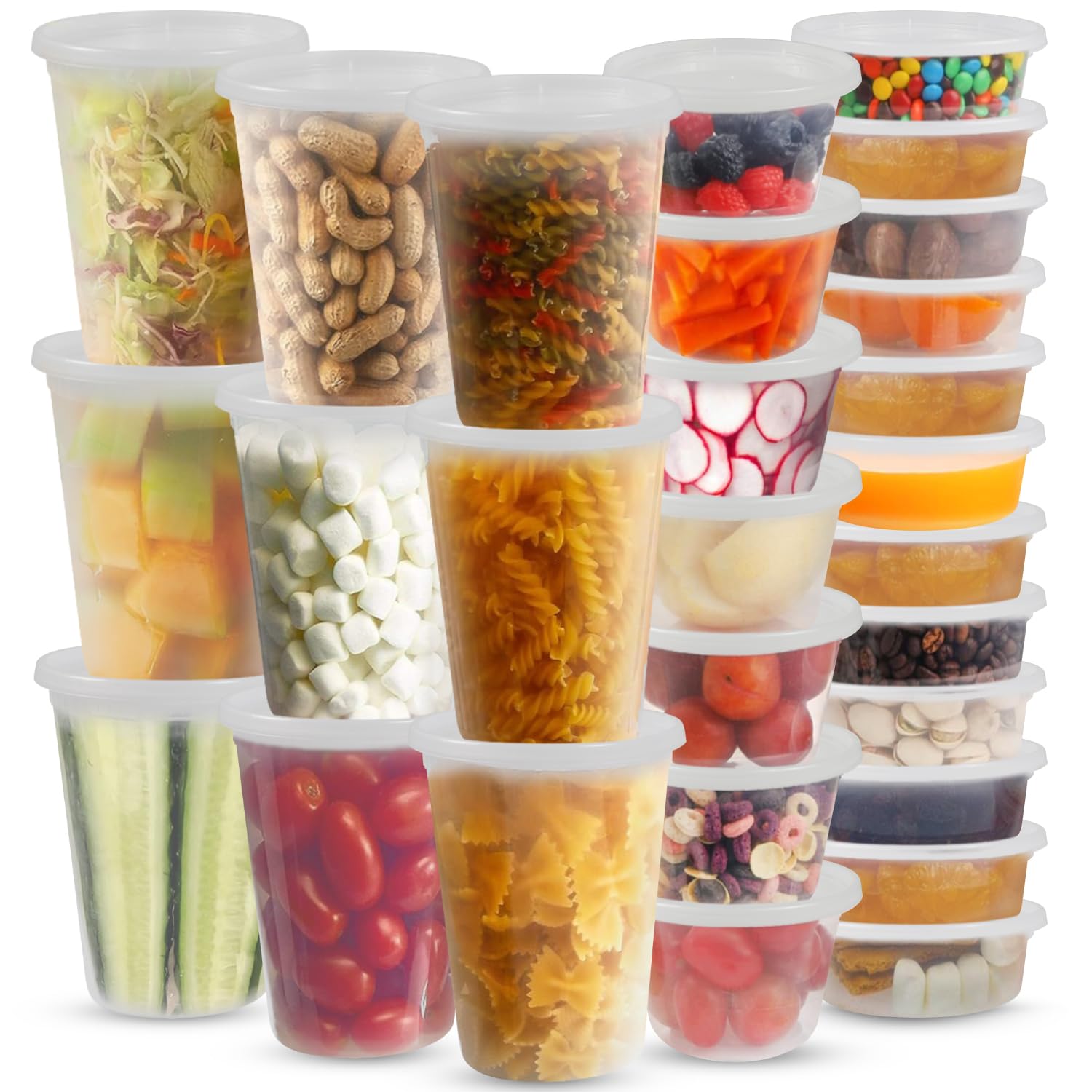 Amazon.com: Klex Deli Containers with Airtight Lids, BPA Free ...